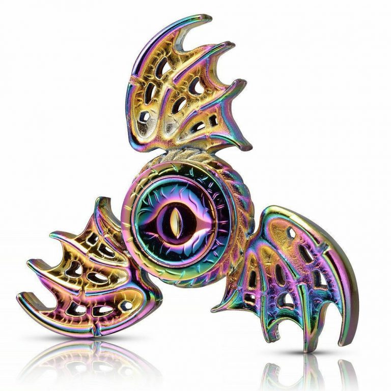 Dragon Wing Fidget Spinner - Neo Chrome - Fidget Spinner UK