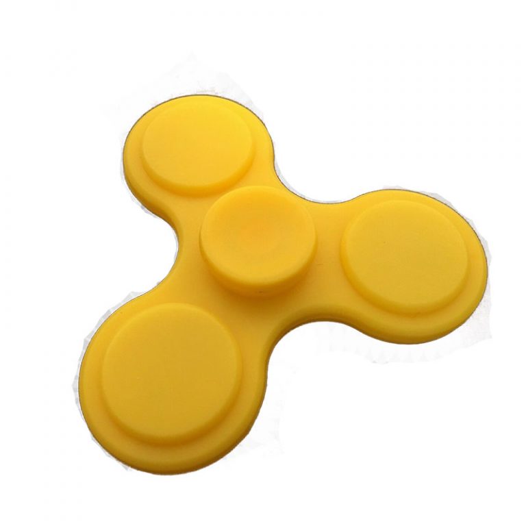 TRI Fidget Spinner - Light Yellow - Fidget Spinner UK